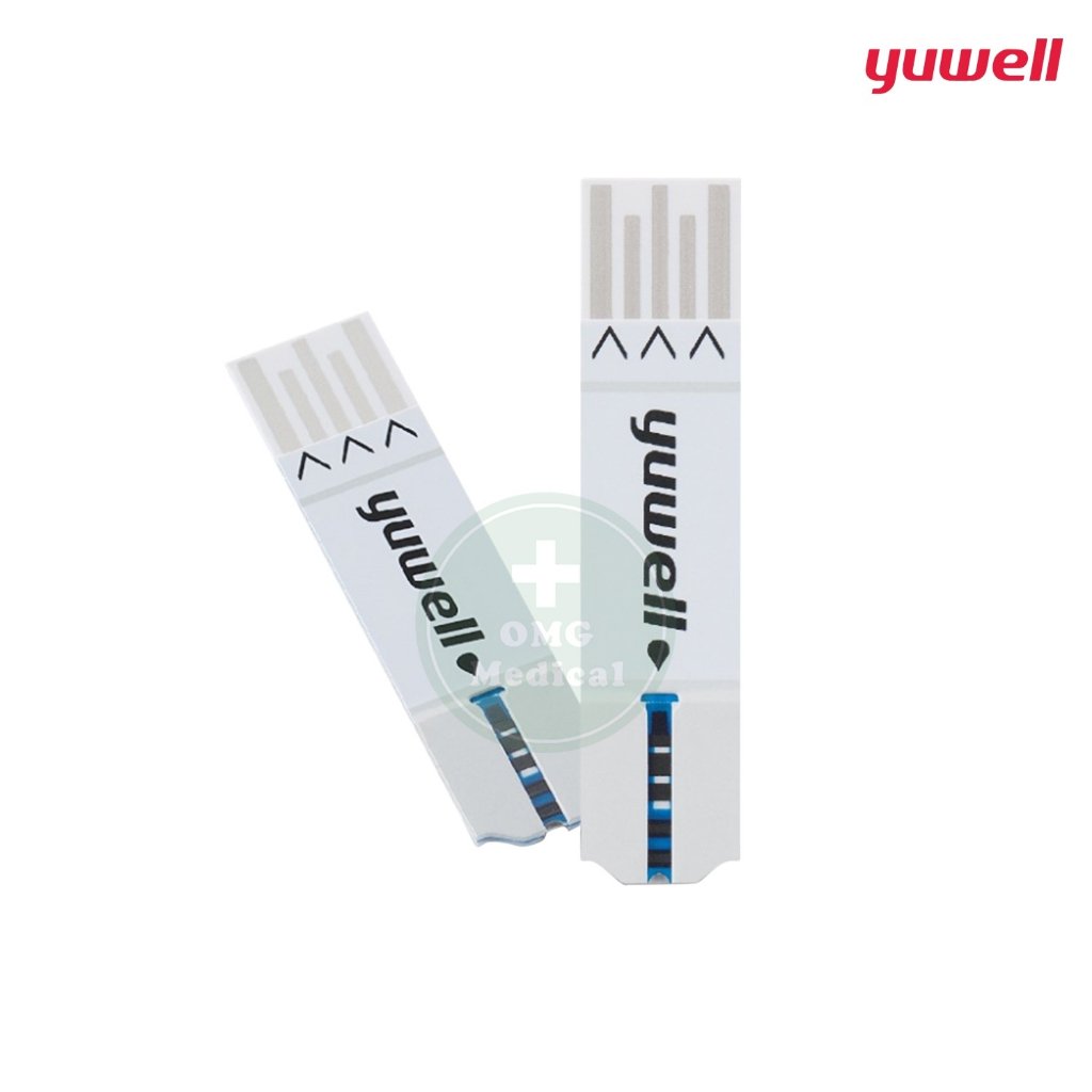 แผ่นตรวจน้ำตาลในเลือด Yuwell รุ่น Y350