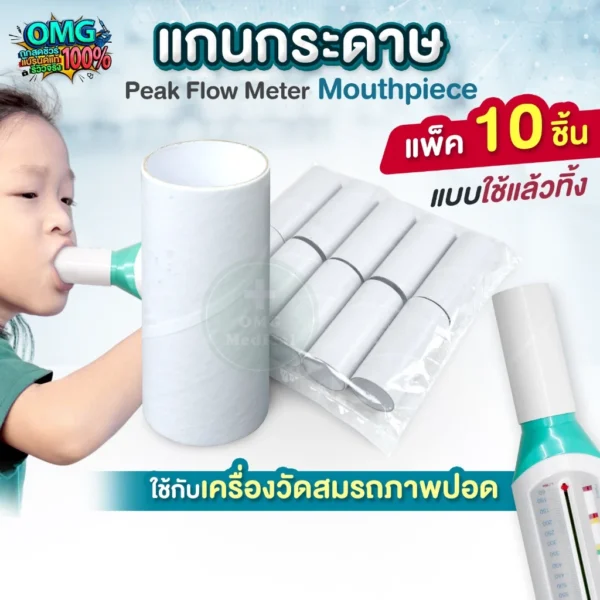 แกนกระดาษ Peak Flow Meter แกนสวมเป่าปอด สินค้าแนะนำปี 2026